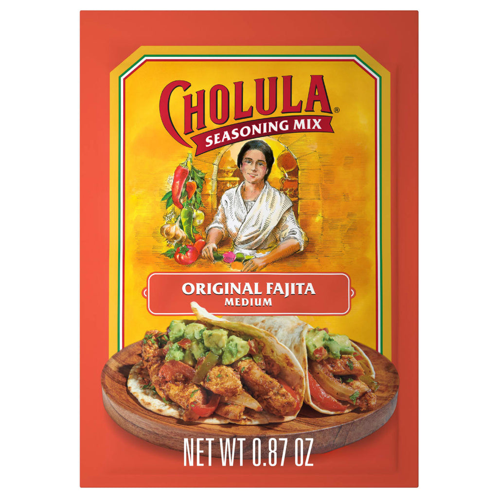 Cholula® Original Fajita - Medium Seasoning Mix, 0.87 oz (6-Pack ...