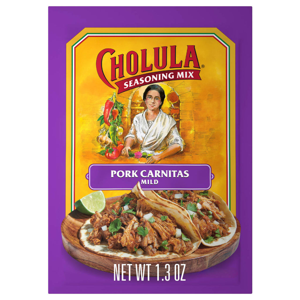 Cholula® Pork Carnitas - Mild Seasoning Mix, 1.3 oz (6-Pack) | McCormick