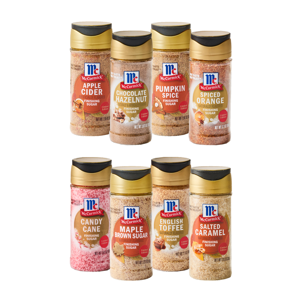 McCormick® Fall & Winter Finishing Sugars Variety Pack, 8ct