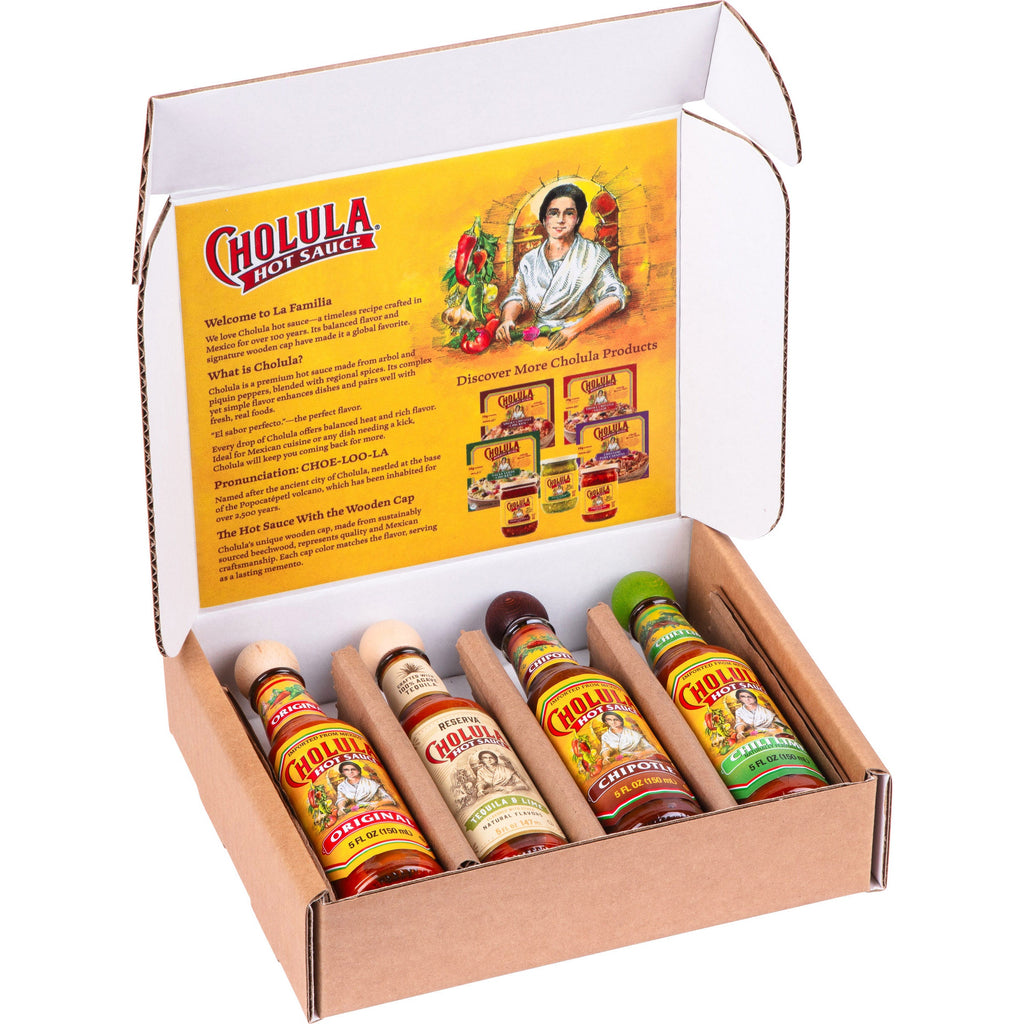 Cholula® Variety Pack, 4-Count (Original, Reserva, Chipotle, Chili Lime ...